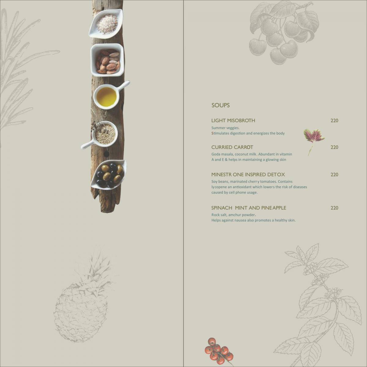 Menu at iHOW Cafe, Hyderabad, ODE SPA Jubilee Hills - Hyderabad
