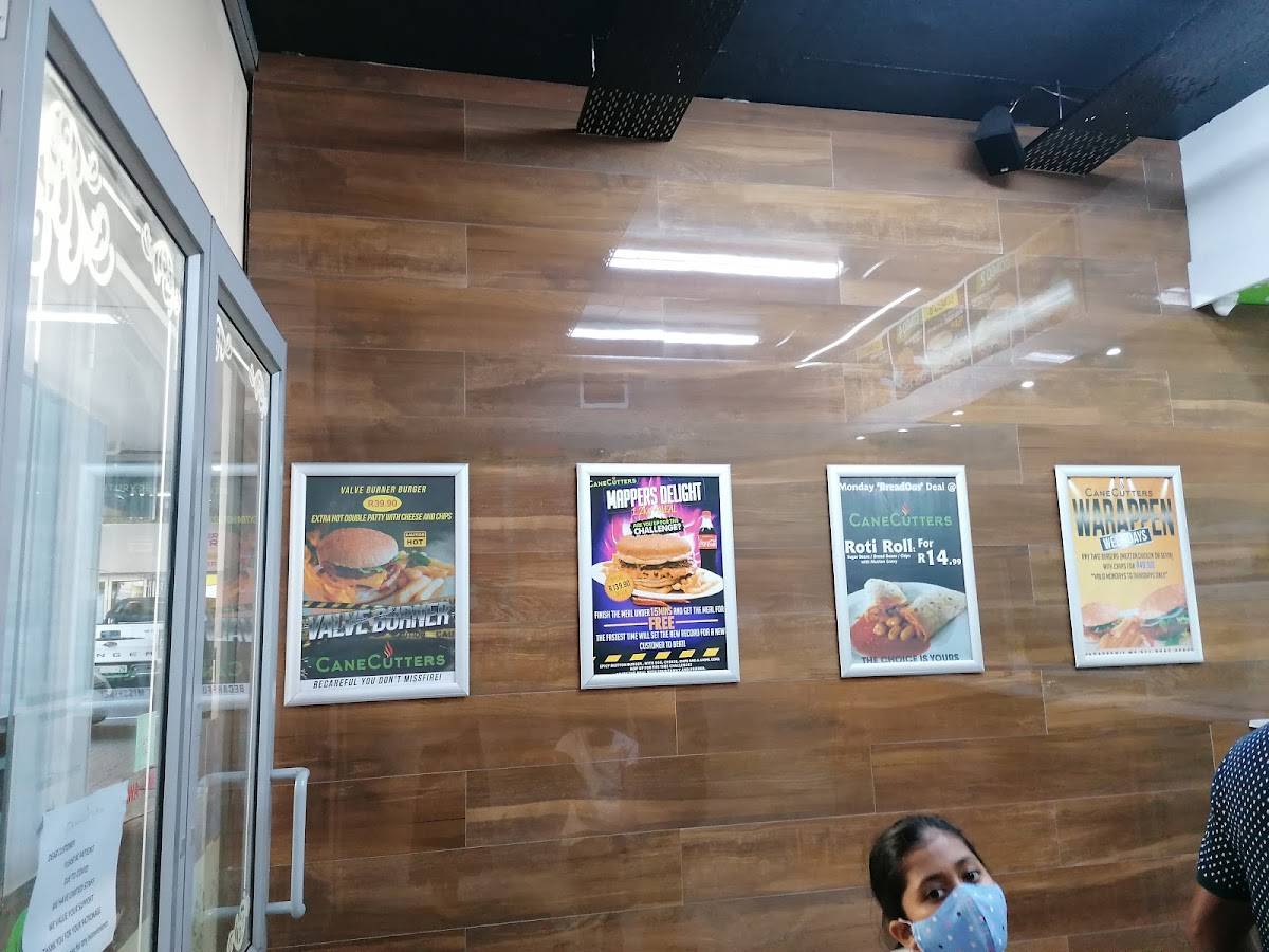 Menu at CaneCutters Umhlanga restaurant, Durban, 70 Horizon Views
