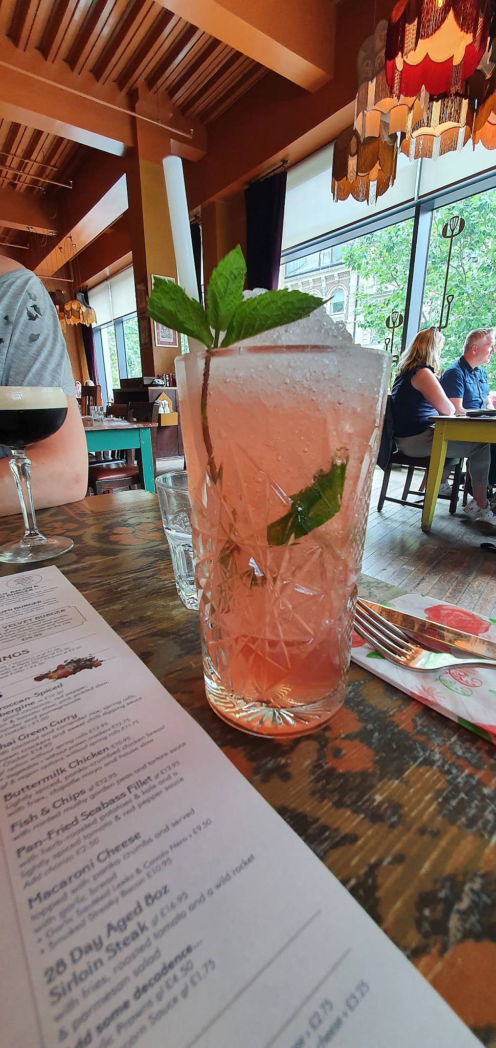 Menu at Cosy Club, Cardiff, St David's Dewi Sant