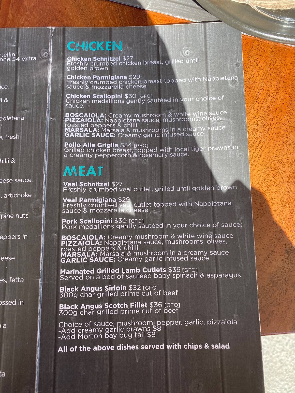 Menu at Catalano & Co Baldivis restaurant, Baldivis