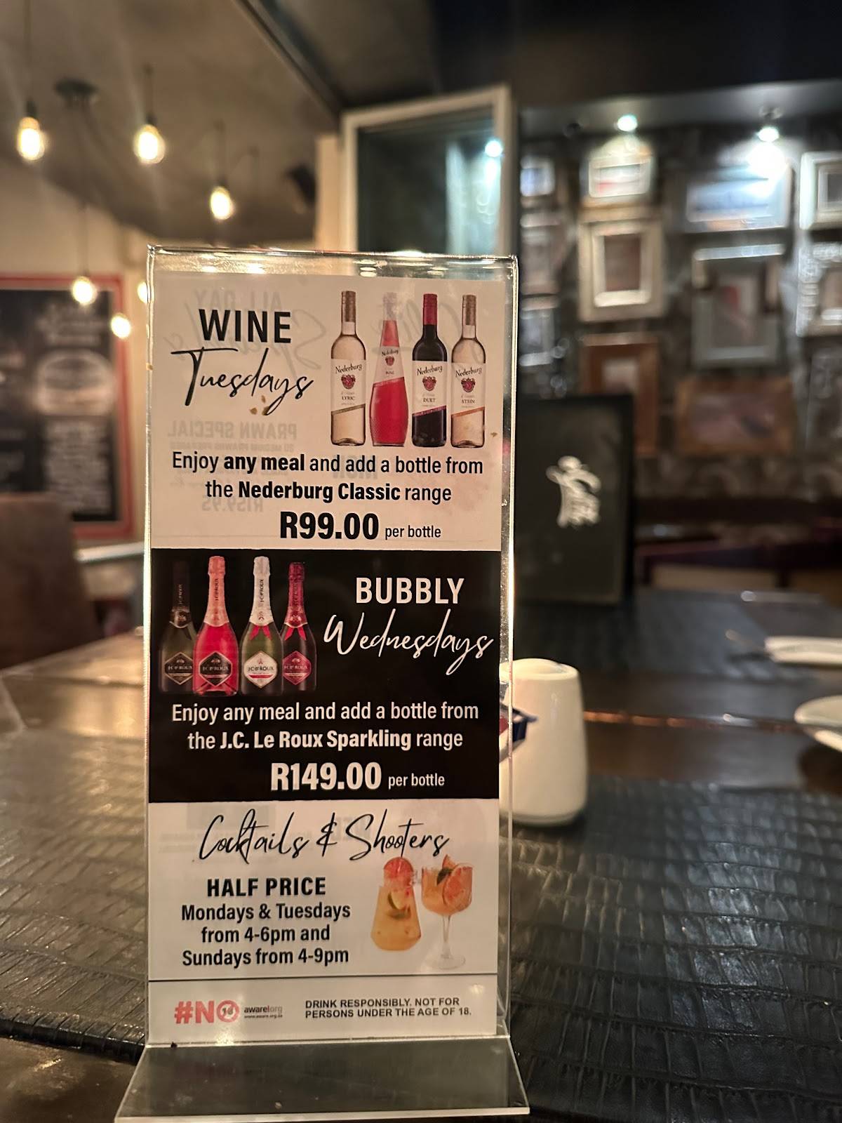 Menu at O'Galito - Centurion Mall restaurant, Centurion, Heuwel Rd