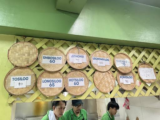 Menu at Chades Tapsilog restaurant, Manila, 315 Remigio St
