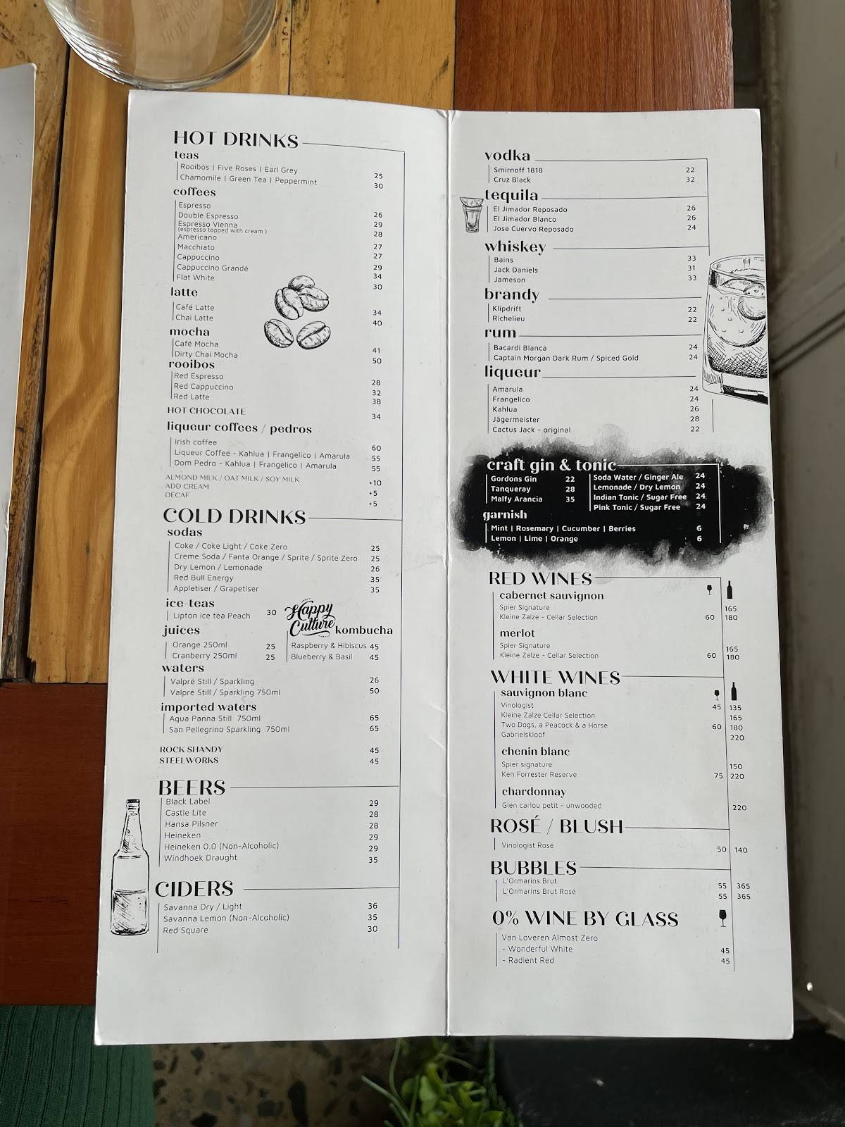 Menu at Chalk Craft Eatery - Lakefield pub & bar, Benoni