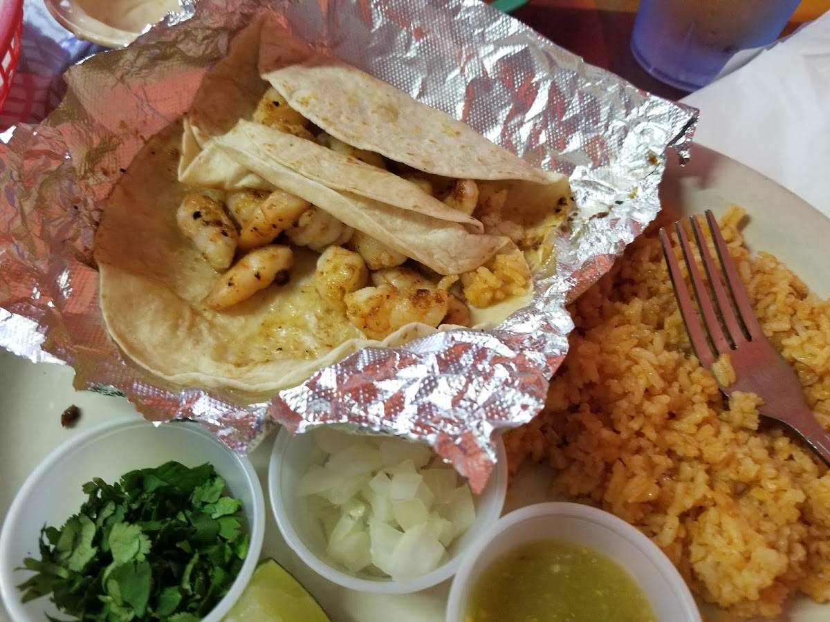Menu at Chavela's restaurant, Elgin