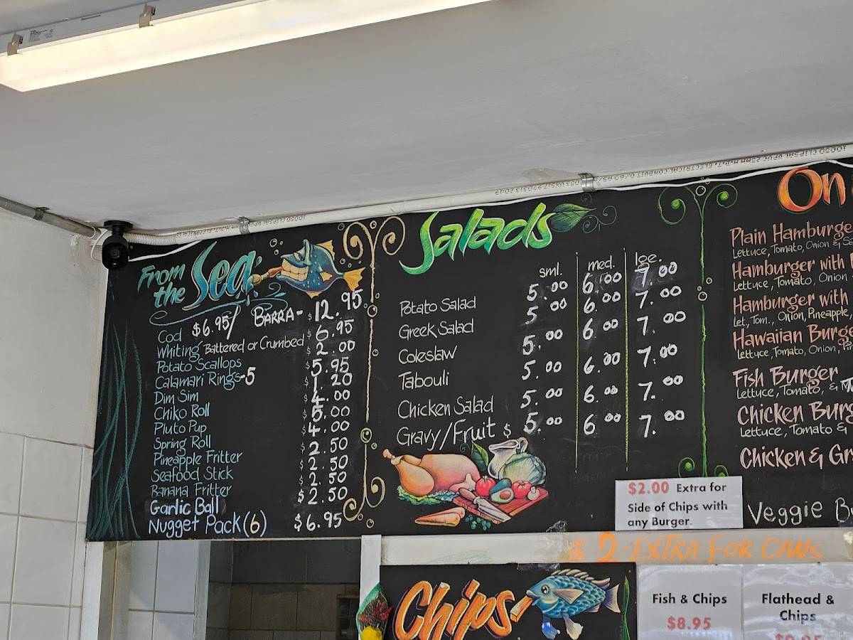 Menu at Chicken Chef fast food, Southport, /153 Scarborough St