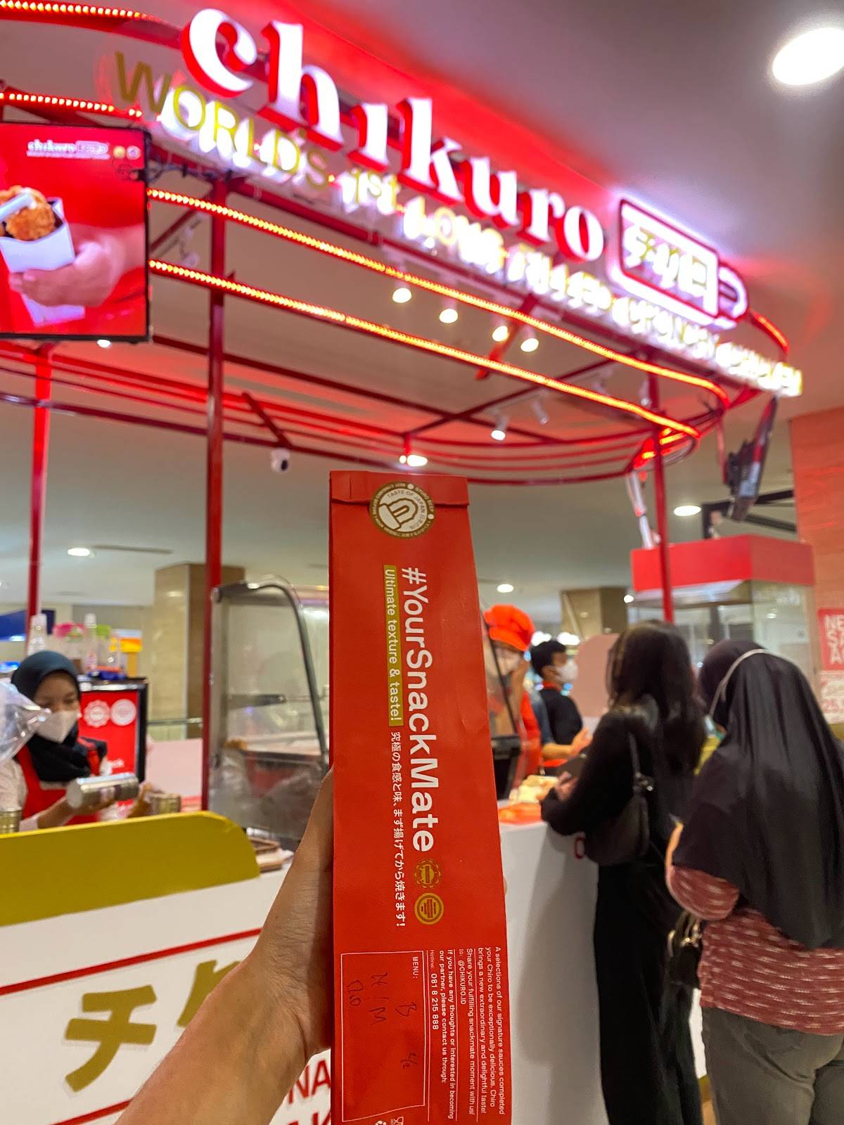 Menu at Chikuro Pakuwon Mall Jogja restaurant, Yogyakarta