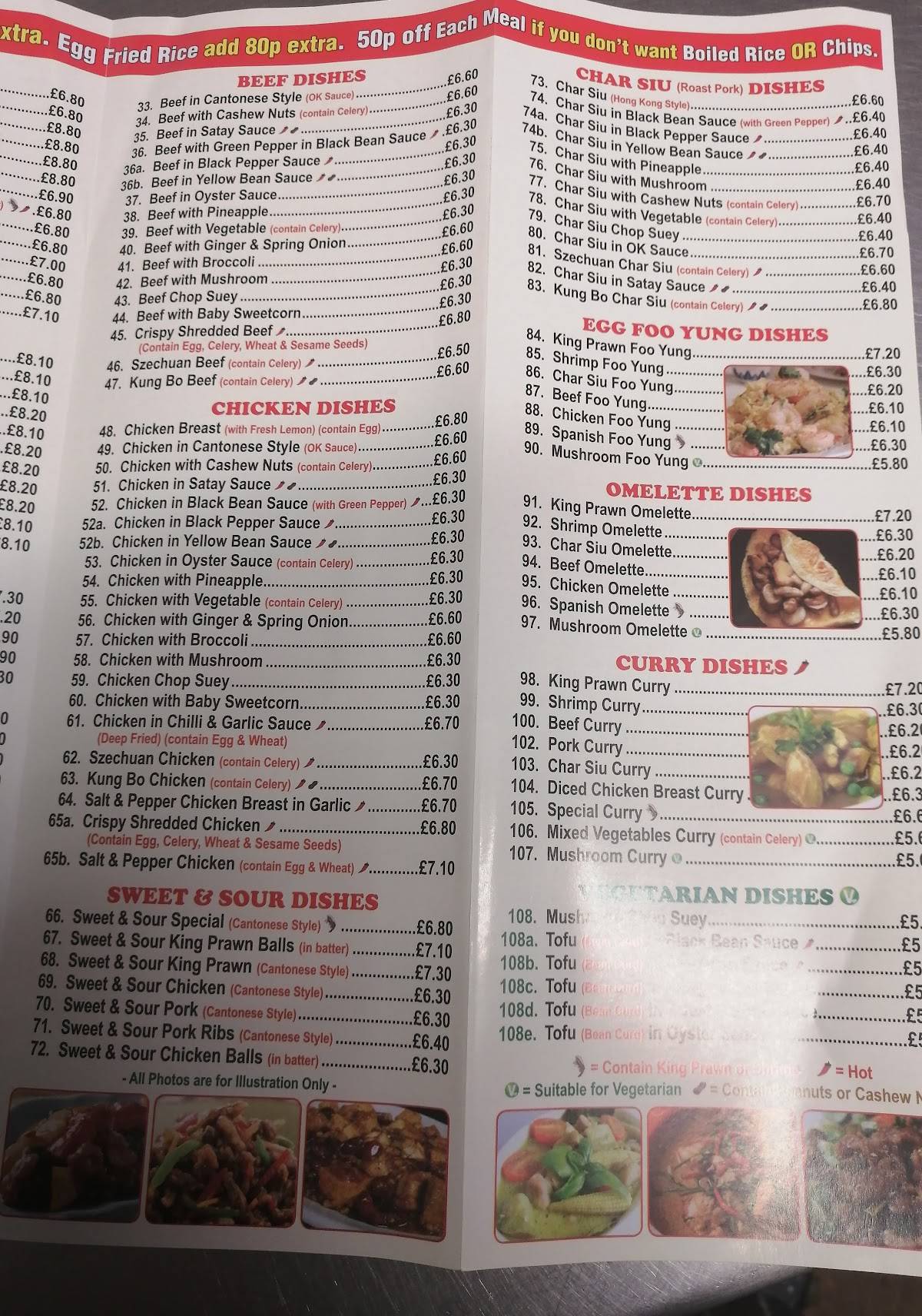 Menu at China Palace fast food, Bolton, 813 Chorley Old Rd
