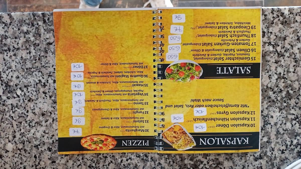 Menu at Cleopatra Gronau restaurant, Gronau