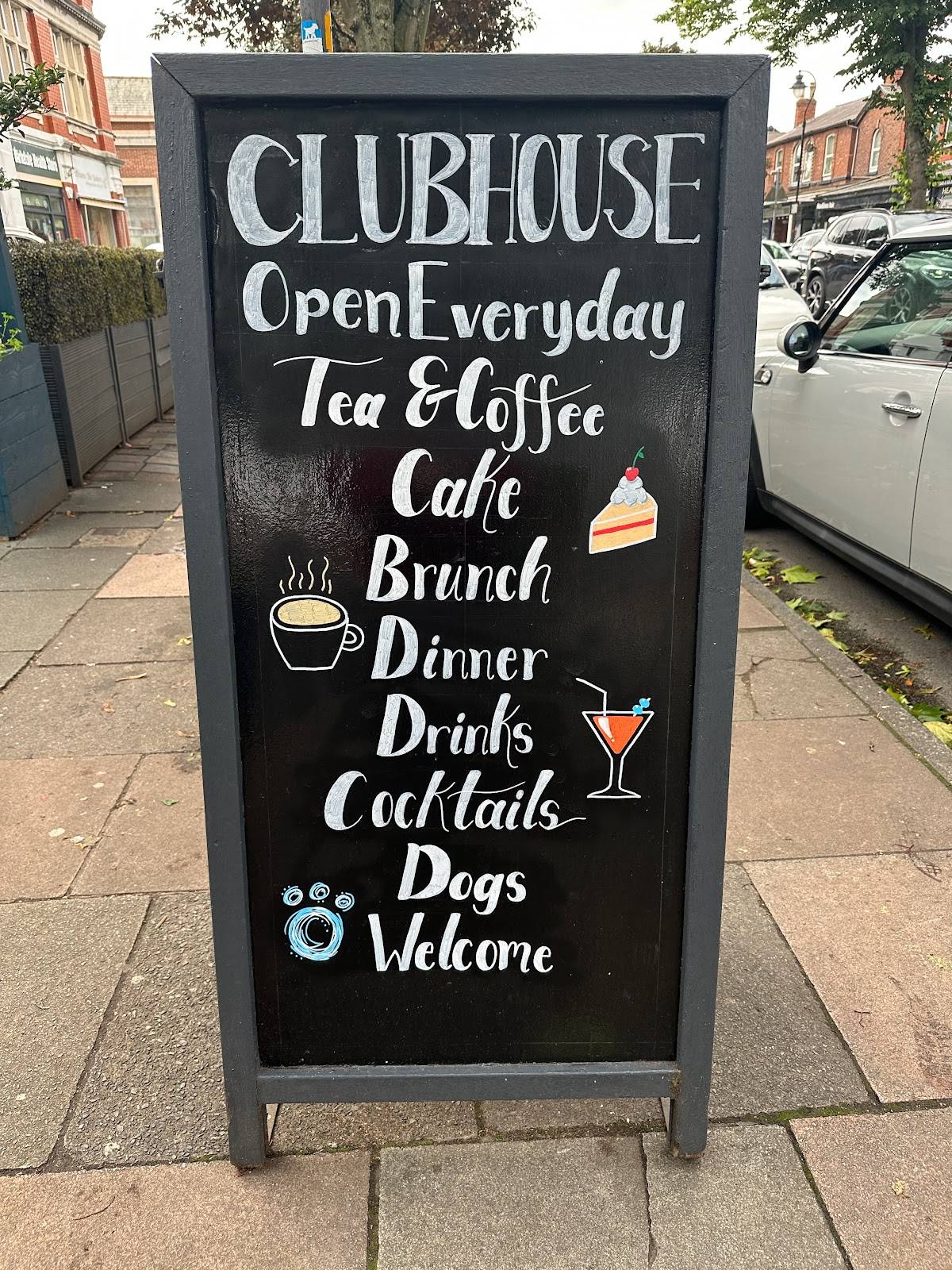 Menu at Clubhouse Birkdale, Southport, 29 Liverpool Rd