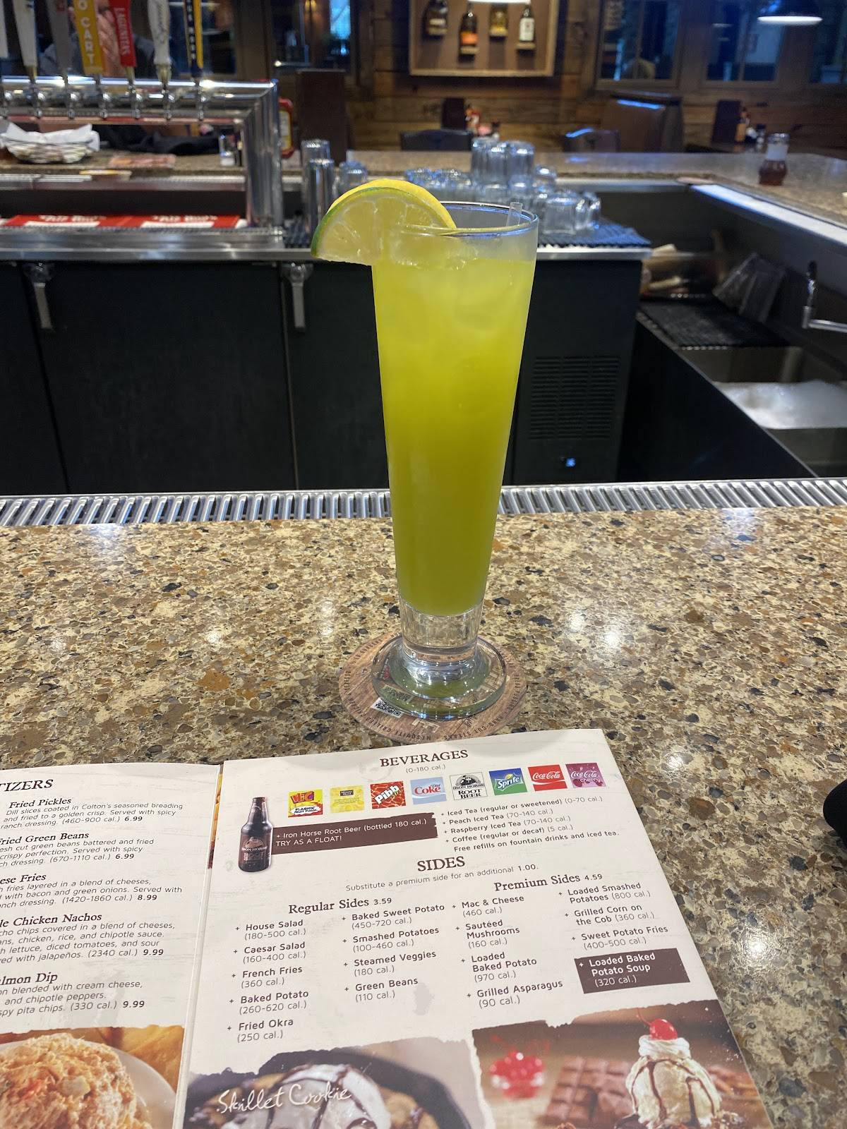 Menu at Colton's Steak House & Grill steakhouse, White Hall