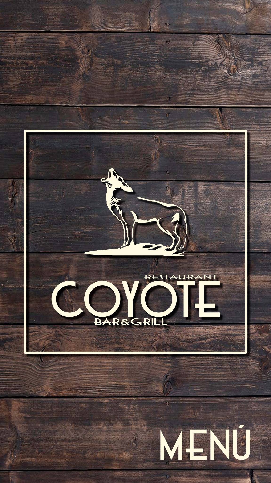 Carta de Coyote BAR & GRILL Tulancingo, Tulancingo