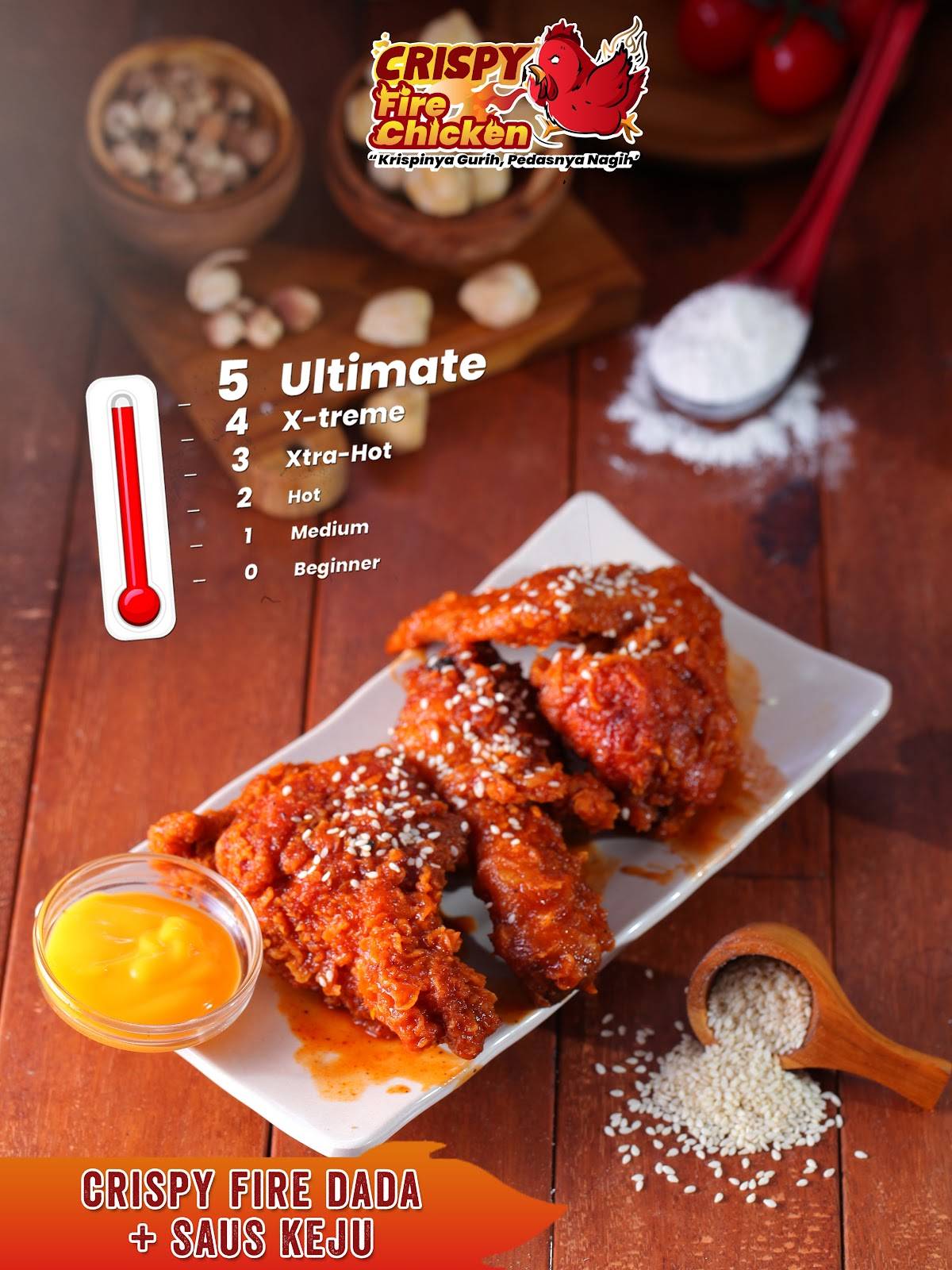 Carta del restaurante Crispy Fire Chicken & Es Teh Nusantara ...