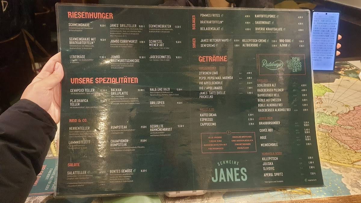 Speisekarte von El Lazo Steakhaus, Düsseldorf