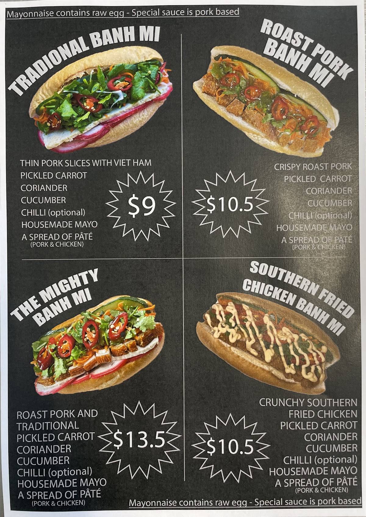 Menu at DJ's Willagee Lunch Bar, Willagee