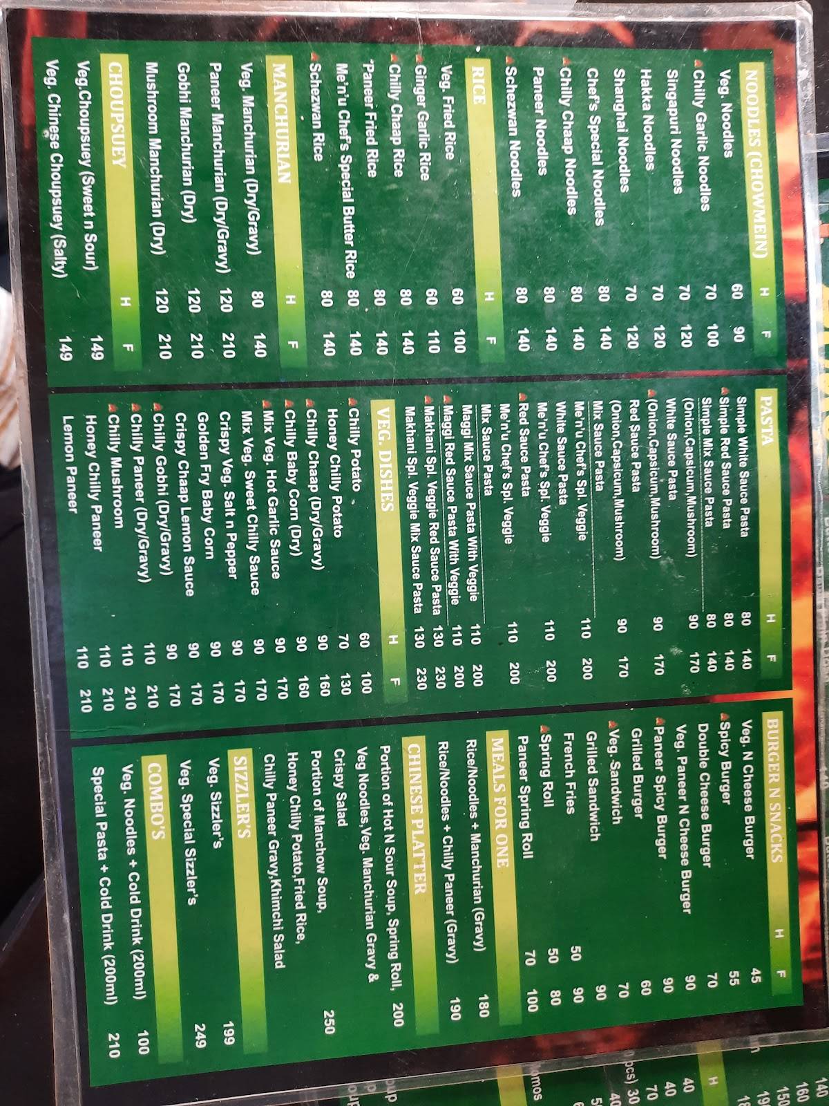 Menu at DOSA HOUSE SOUTH INDIAN RESTAURANT, Bahadurgarh