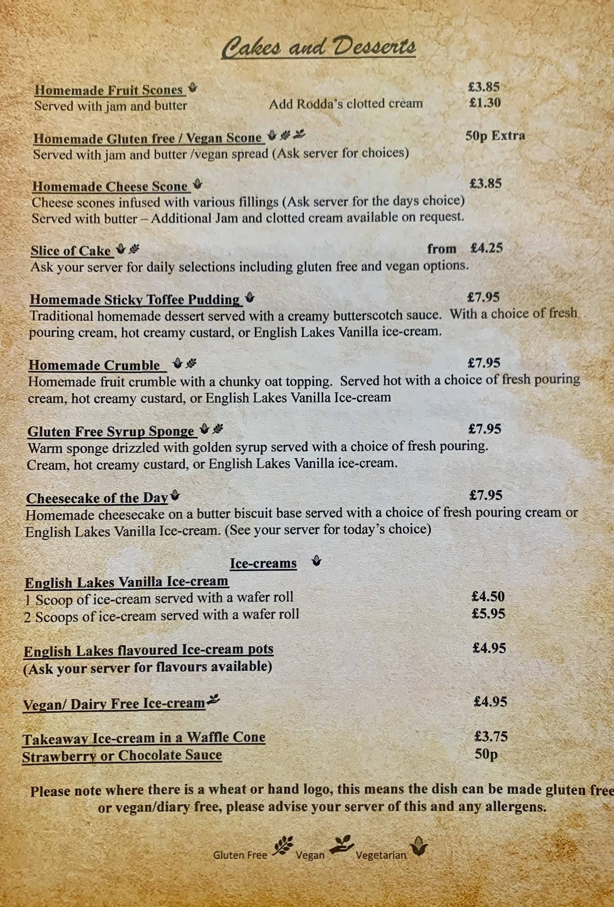 Menu at Crofton Hall Coffee Shop and Eatery cafe, Dalston
