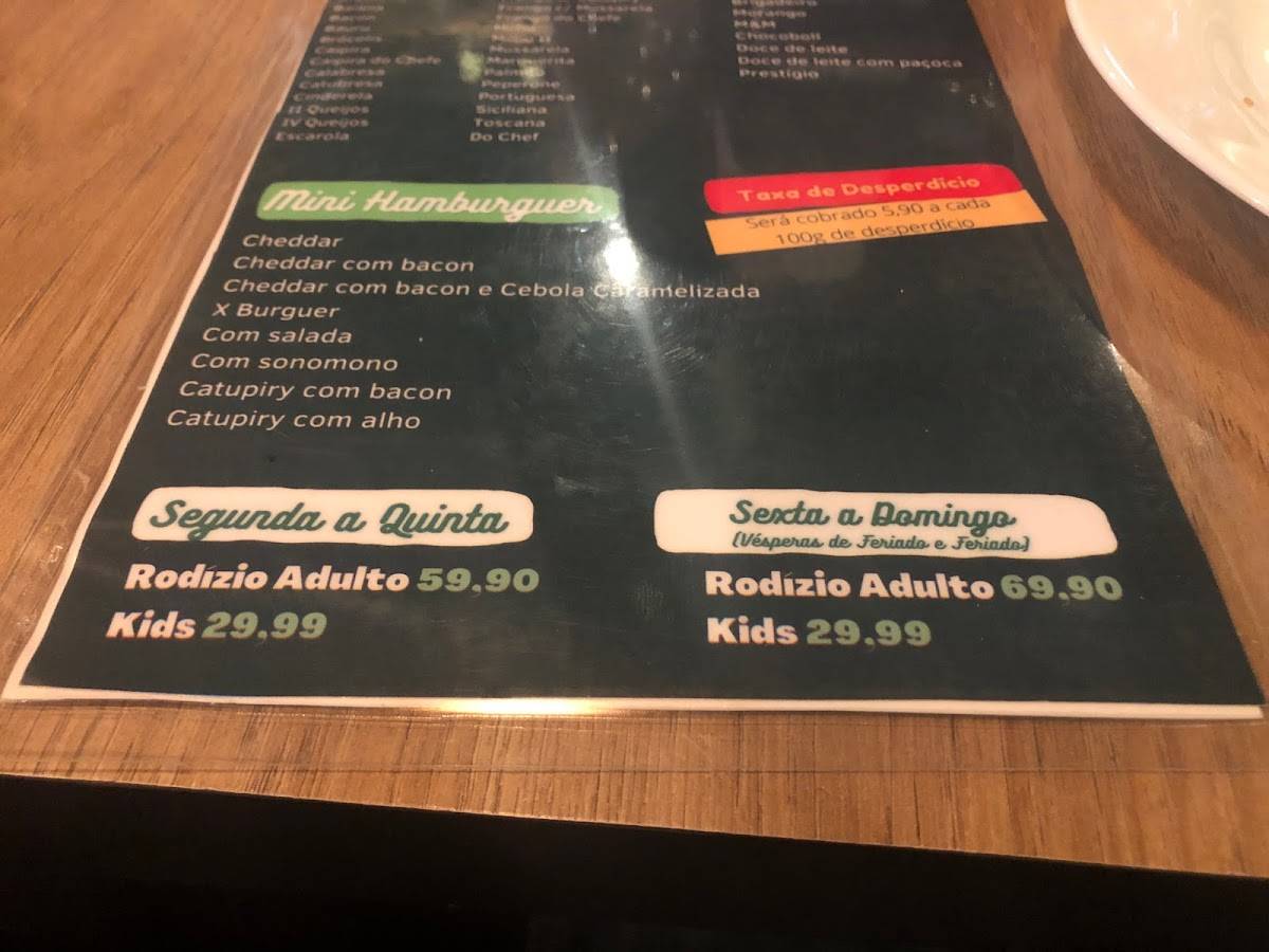 Menu em Daniel Burger restaurante, Guarulhos