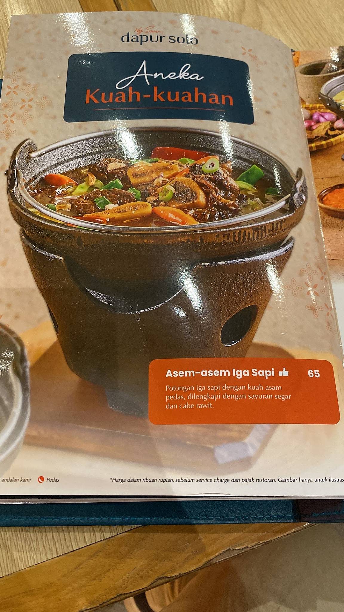 Menu at Dapur Solo - AEON Mall BSD City restaurant, Tangerang, Food ...