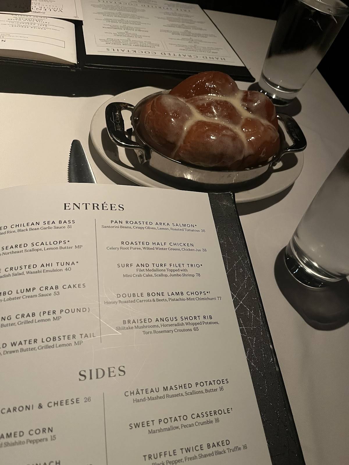 Menu at Del Frisco's Double Eagle Steakhouse, Dallas, Olive St