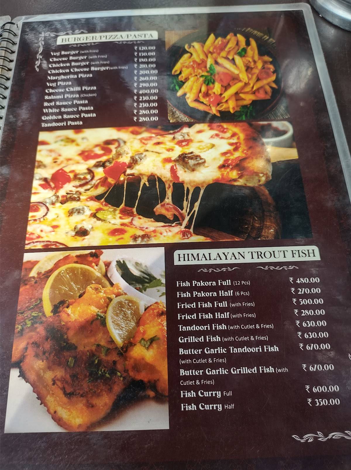 Menu at Dev Dham Restaurant, Kullu