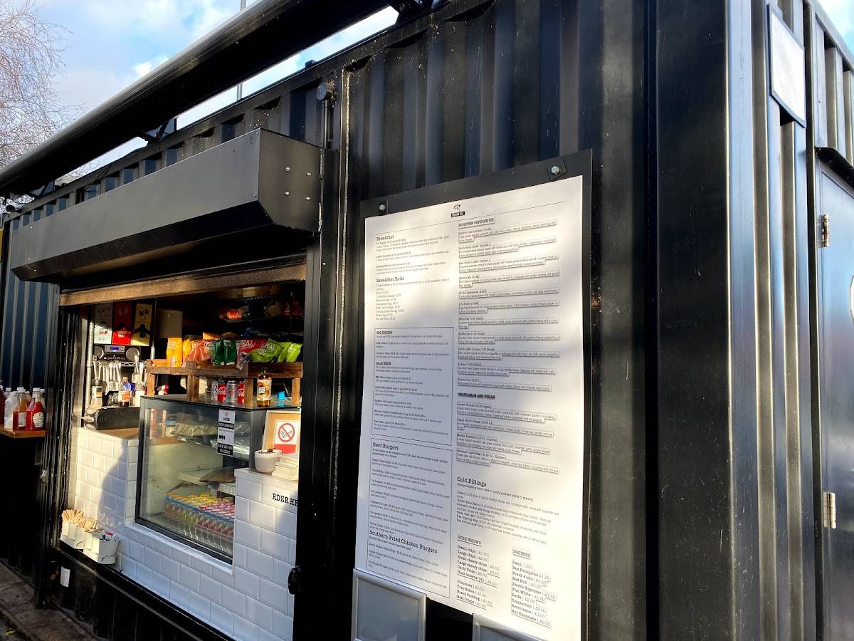 Menu at Dolphin Deli cafe, Crawley