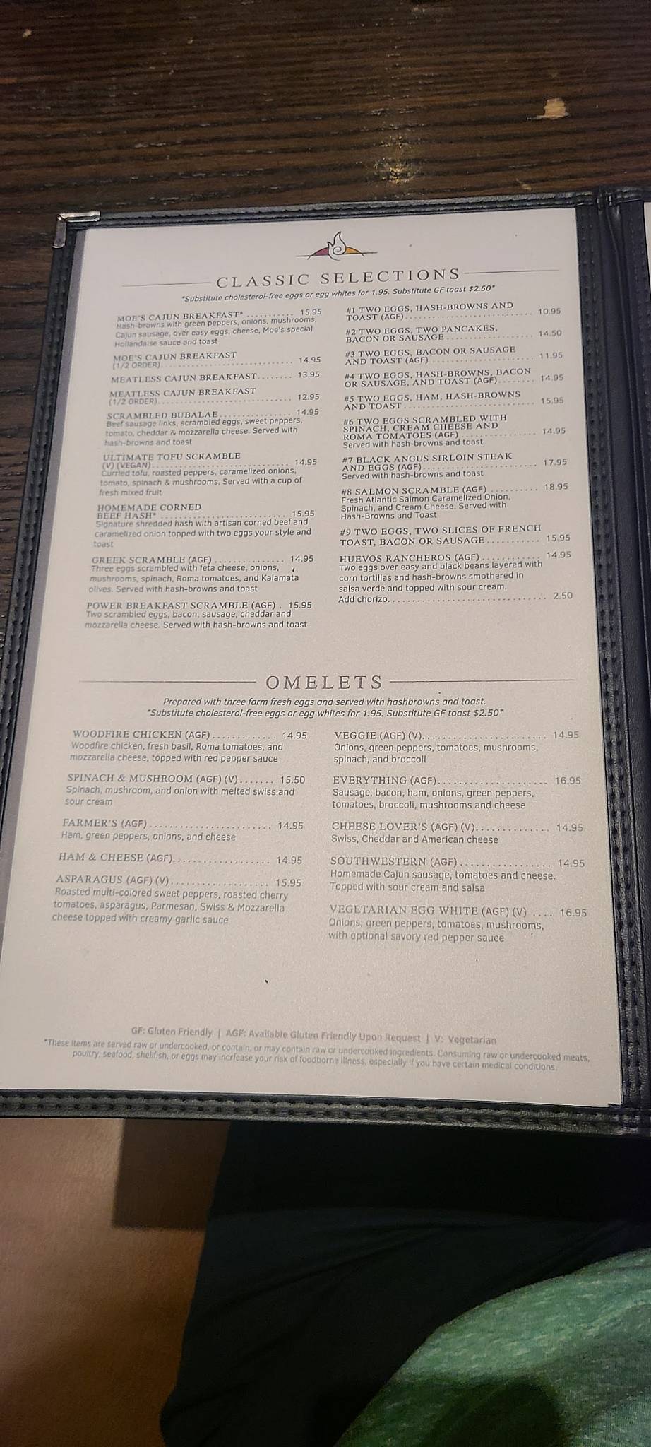 Menu at Downtowner Woodfire Grill steakhouse, Saint Paul