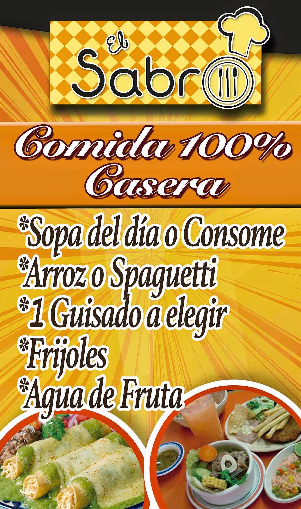 Carta del restaurante El SABRO, Mexico