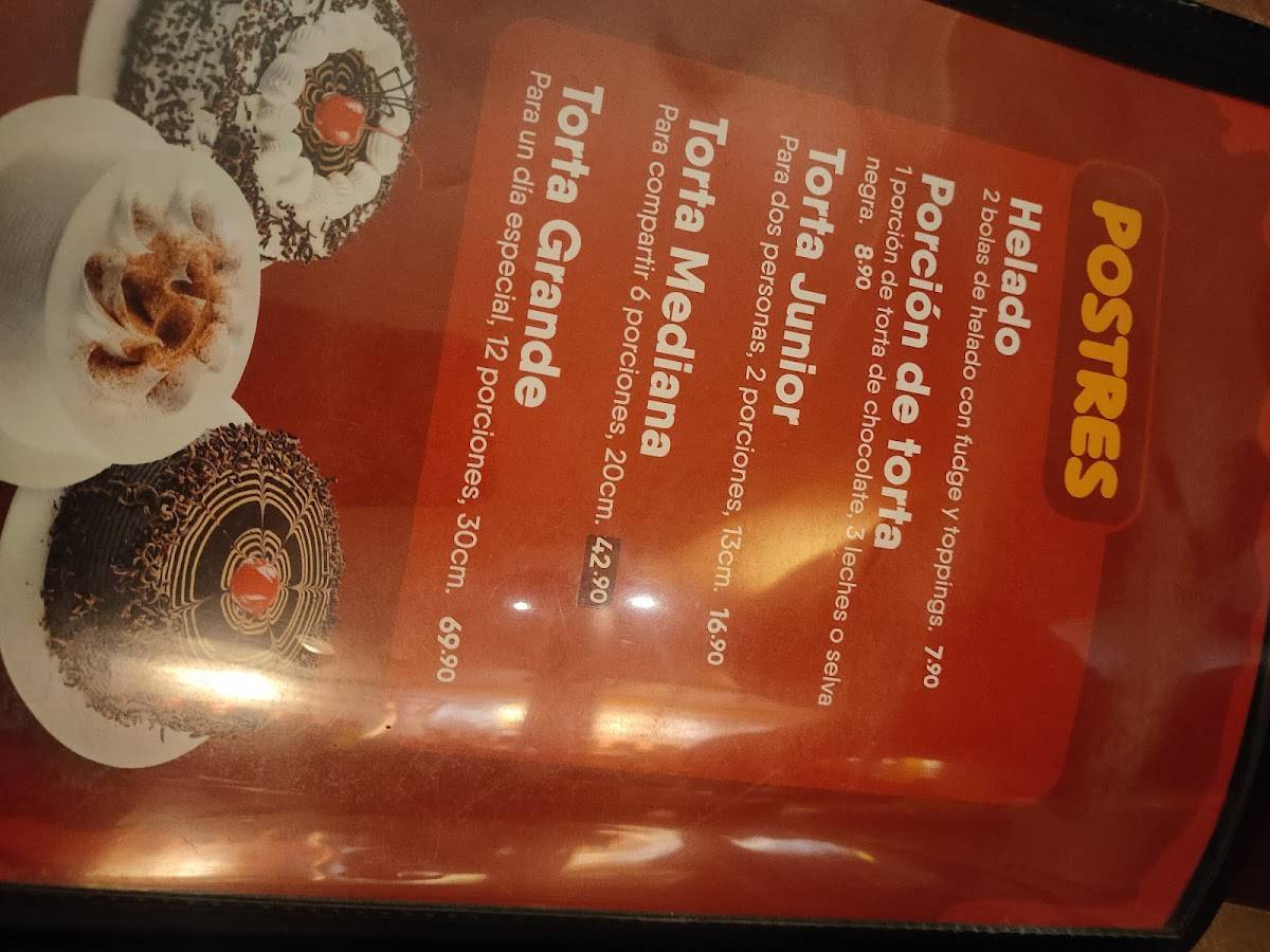 Carta del restaurante El Tablón Food Center, Arequipa, Av. Ejército 902