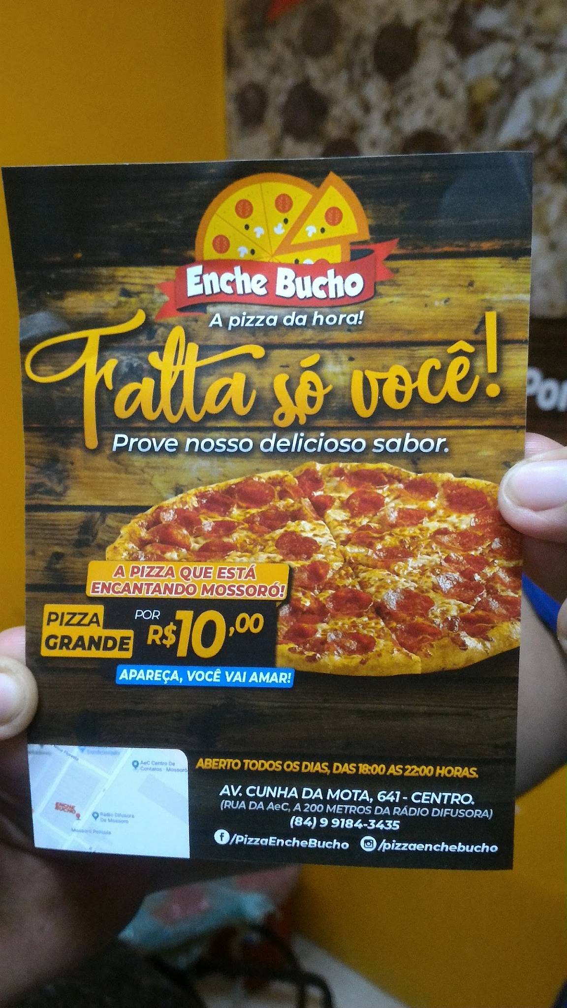 Menu em Enche Bucho restaurante, Mossoró, 641 Proximo a AeC FONE 2142 ...