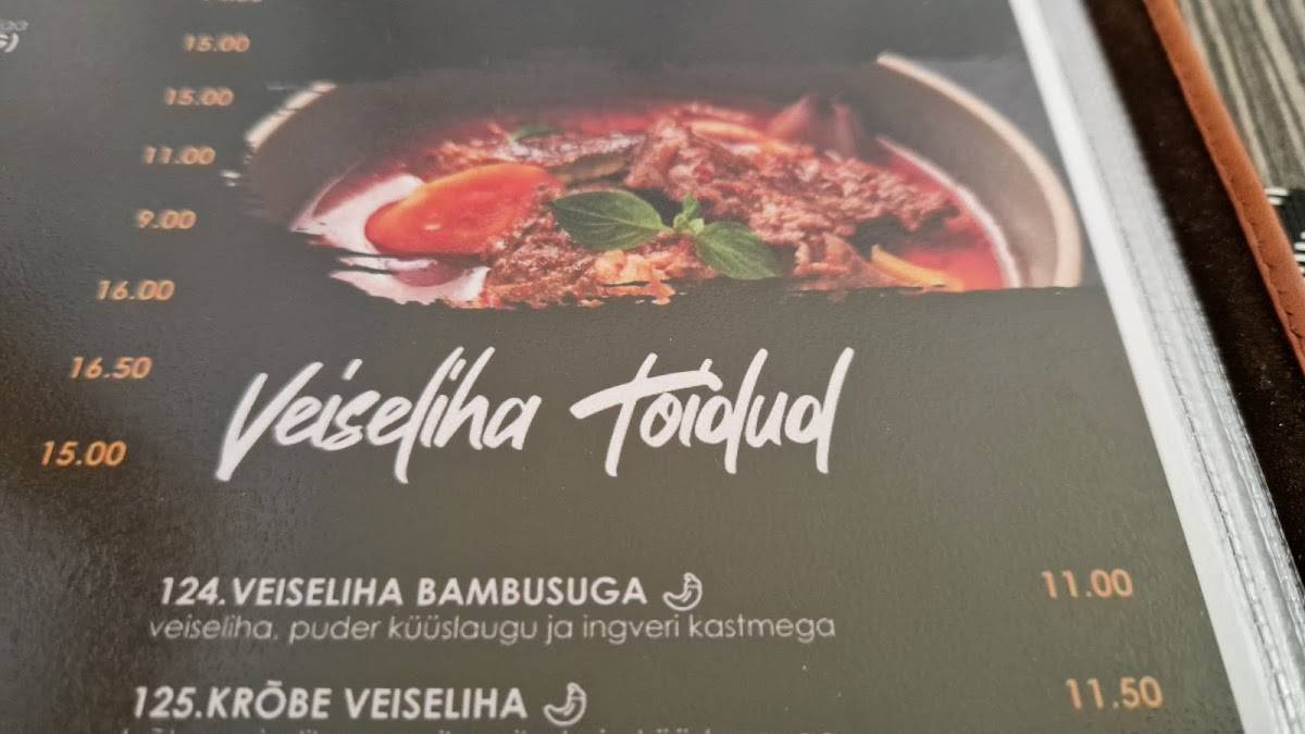 Menu at Everest Grill & Restro restaurant, Tallinn