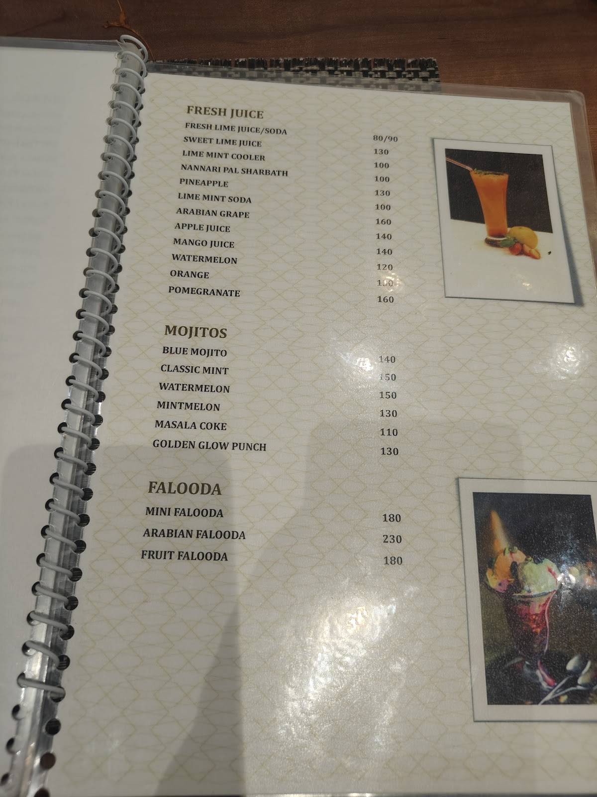 Menu at Faruuzi Restaurant Kovilambakkam, Chennai