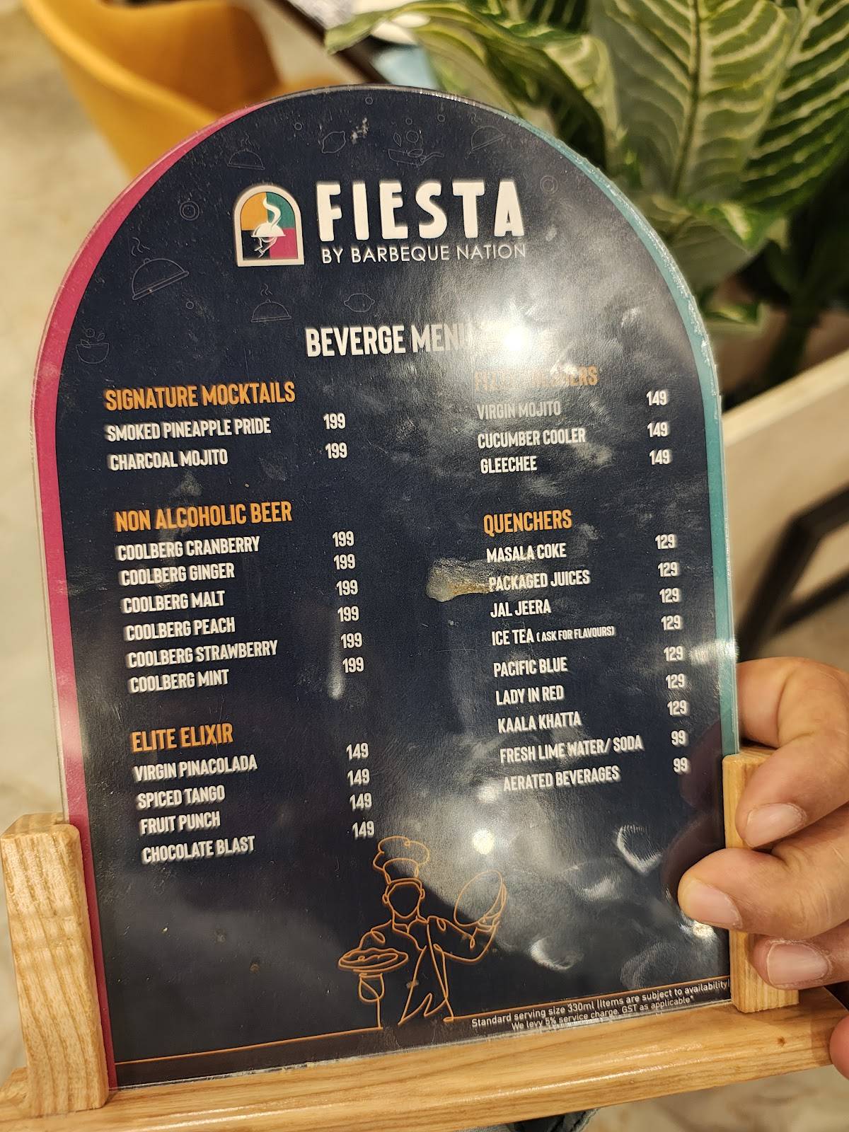Menu at Fiesta by Barbeque Nation - Vega City, Bengaluru
