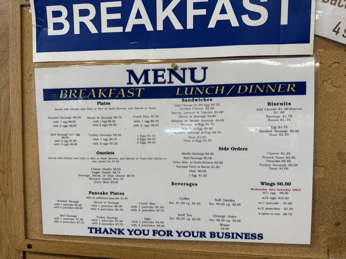 Menu at Fife’s Restaurant&Diner, Birmingham