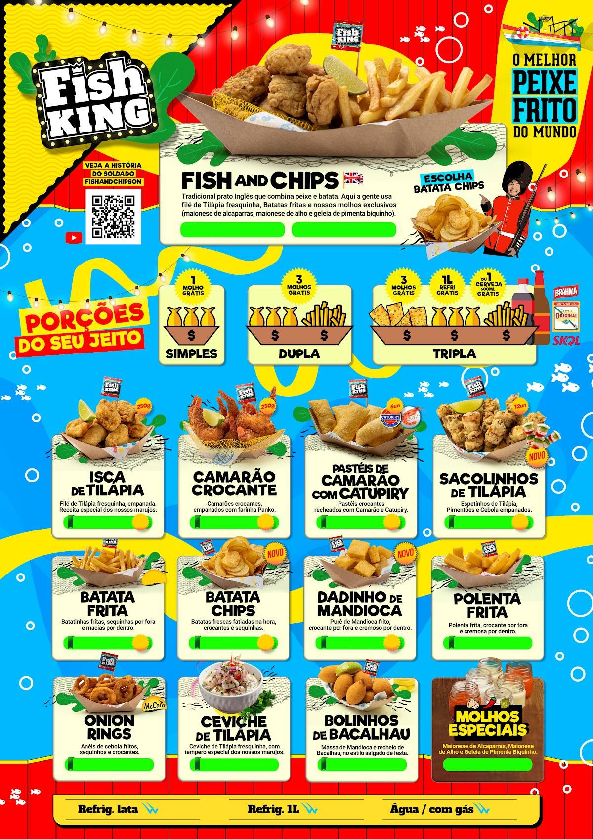 Menu em Fish King - Av. Bandeirantes restaurante, Londrina