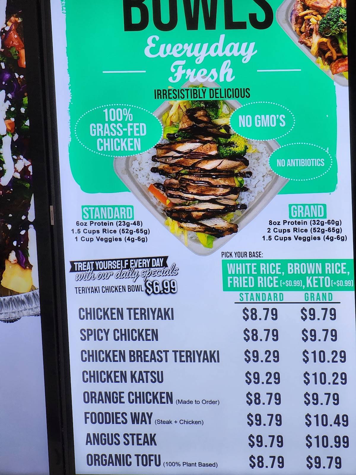 Menu at Foodie Grill restaurant, Bullhead City