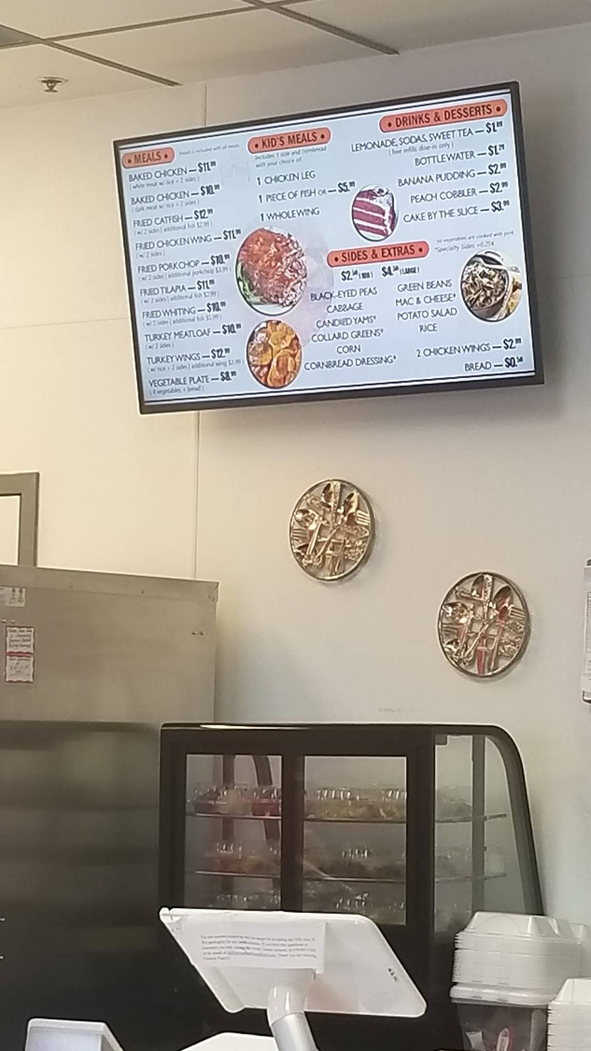 Menu at Forever Family Soul Food Restaurant, Lawrenceville