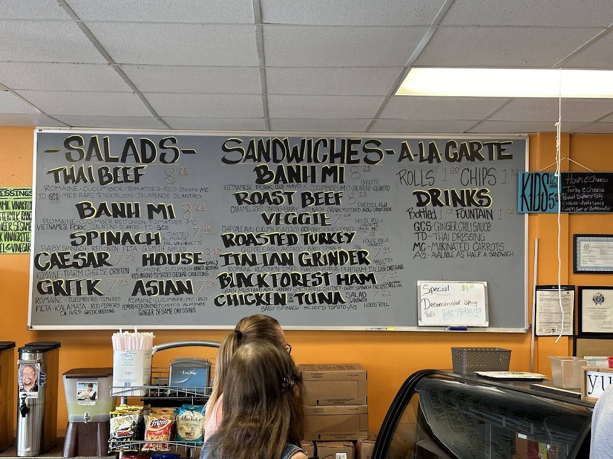 Menu at Four Kings restaurant, Universal City