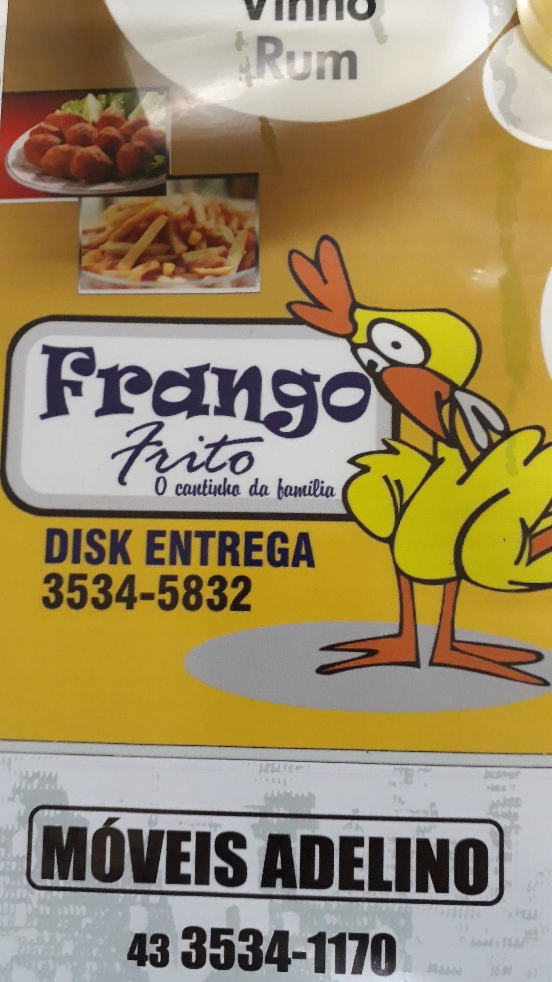Menu em Frango Frito restaurante, Santo Antônio da Platina, Rua 13 de ...