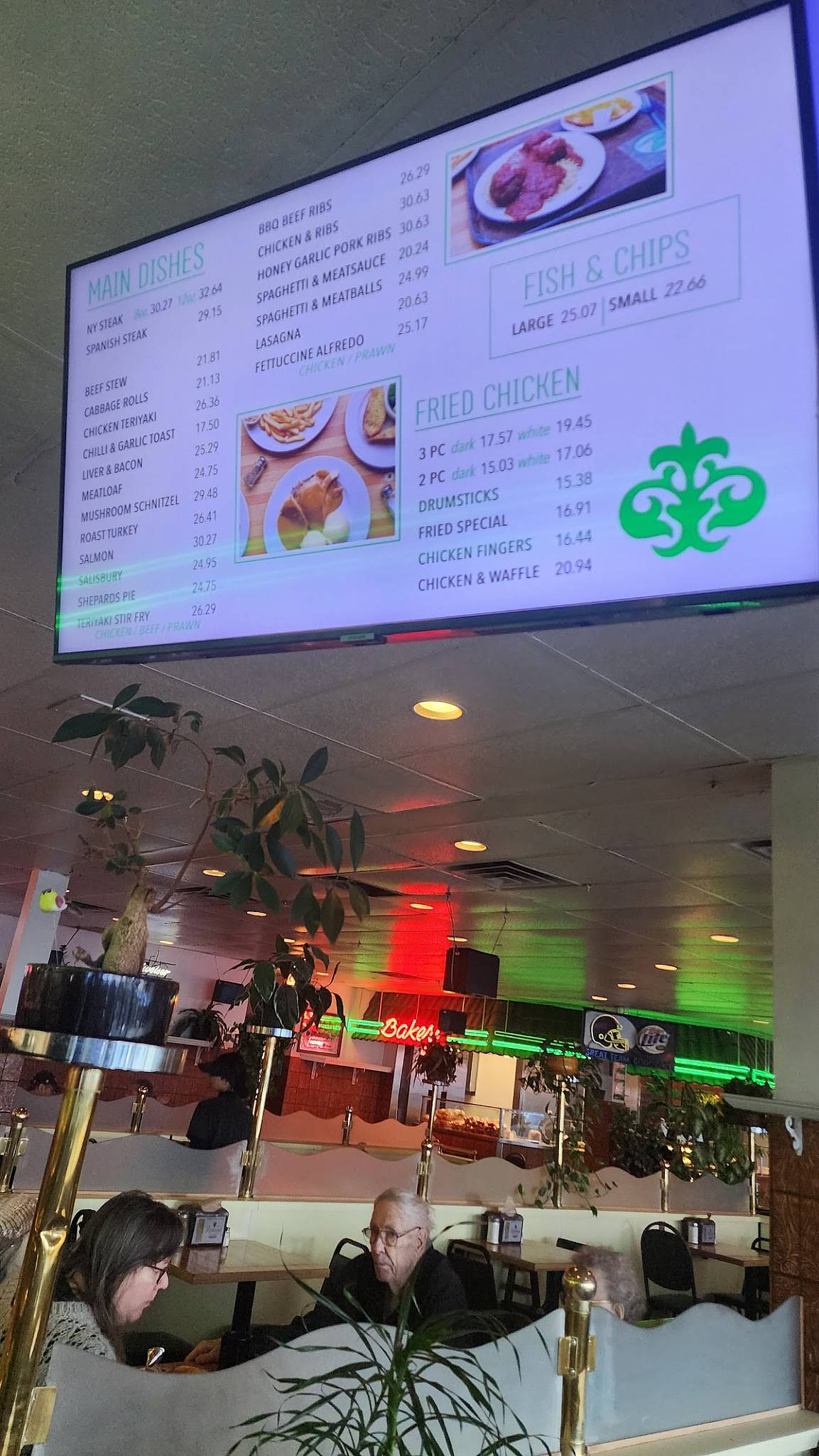 Menu at Fresgo Inn Restaurant, Surrey