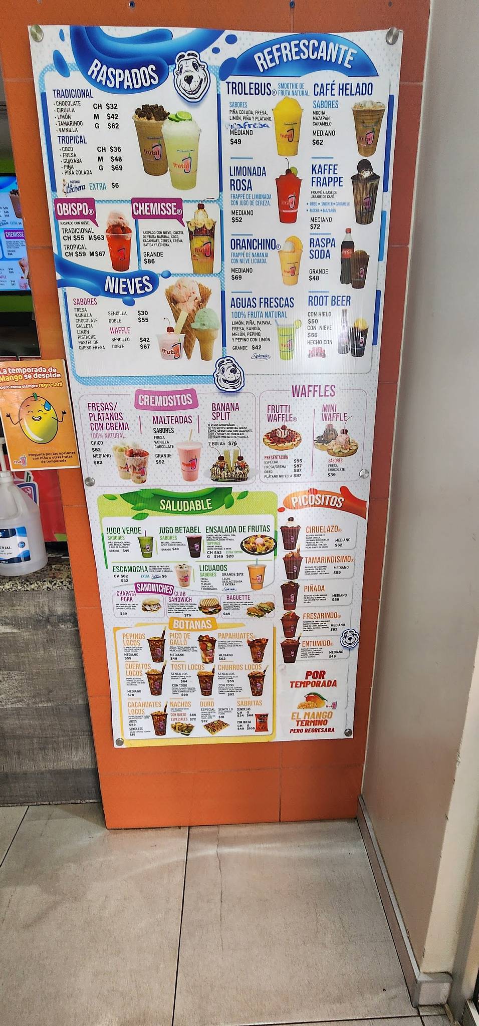 Carta de Frutal Jardines del Lago, Mexicali