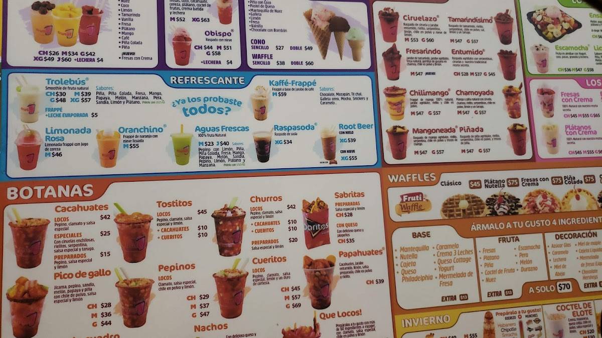 Carta de Frutal Cetys, Mexicali, Calz. Cetys 2681