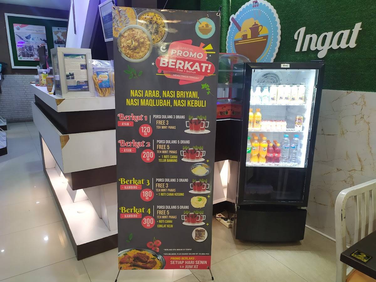 Carta del restaurante GH Corner Surabaya Nasi Briyani Nasi Kebuli Roti ...