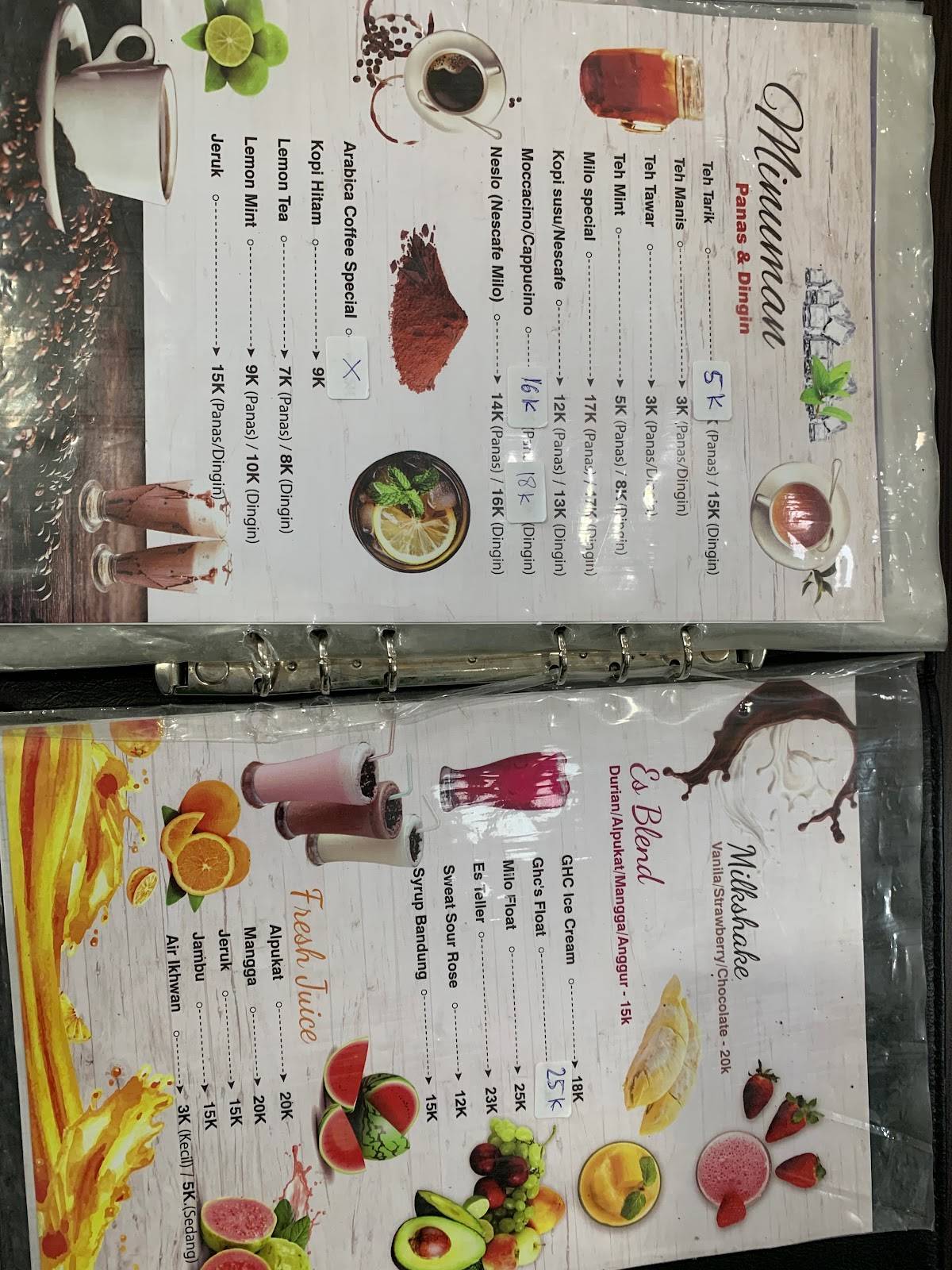 Carta del restaurante GH Corner Surabaya Nasi Briyani Nasi Kebuli Roti ...