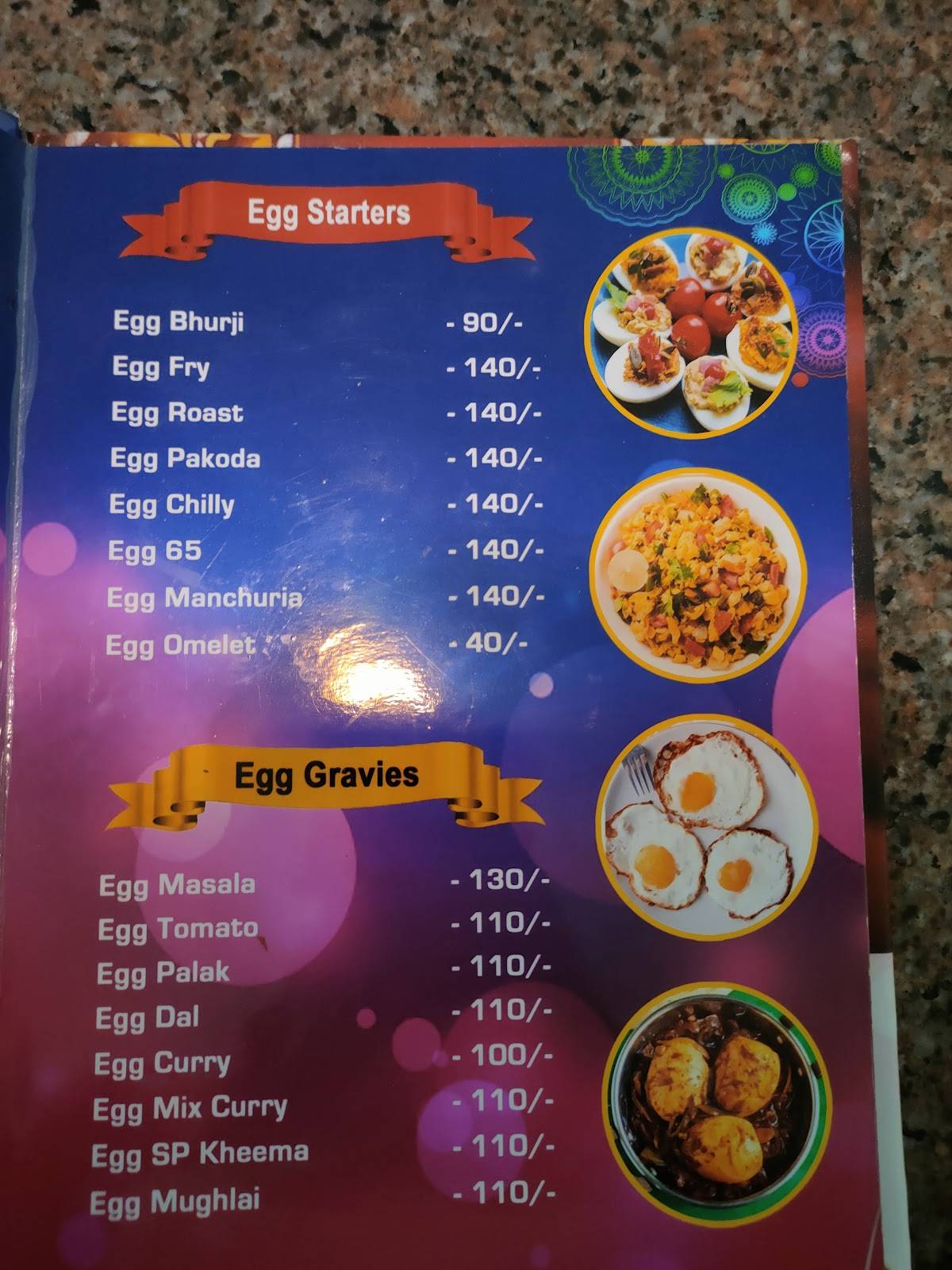 Menu at GK Family Dhaba & Restaurant, Nellore