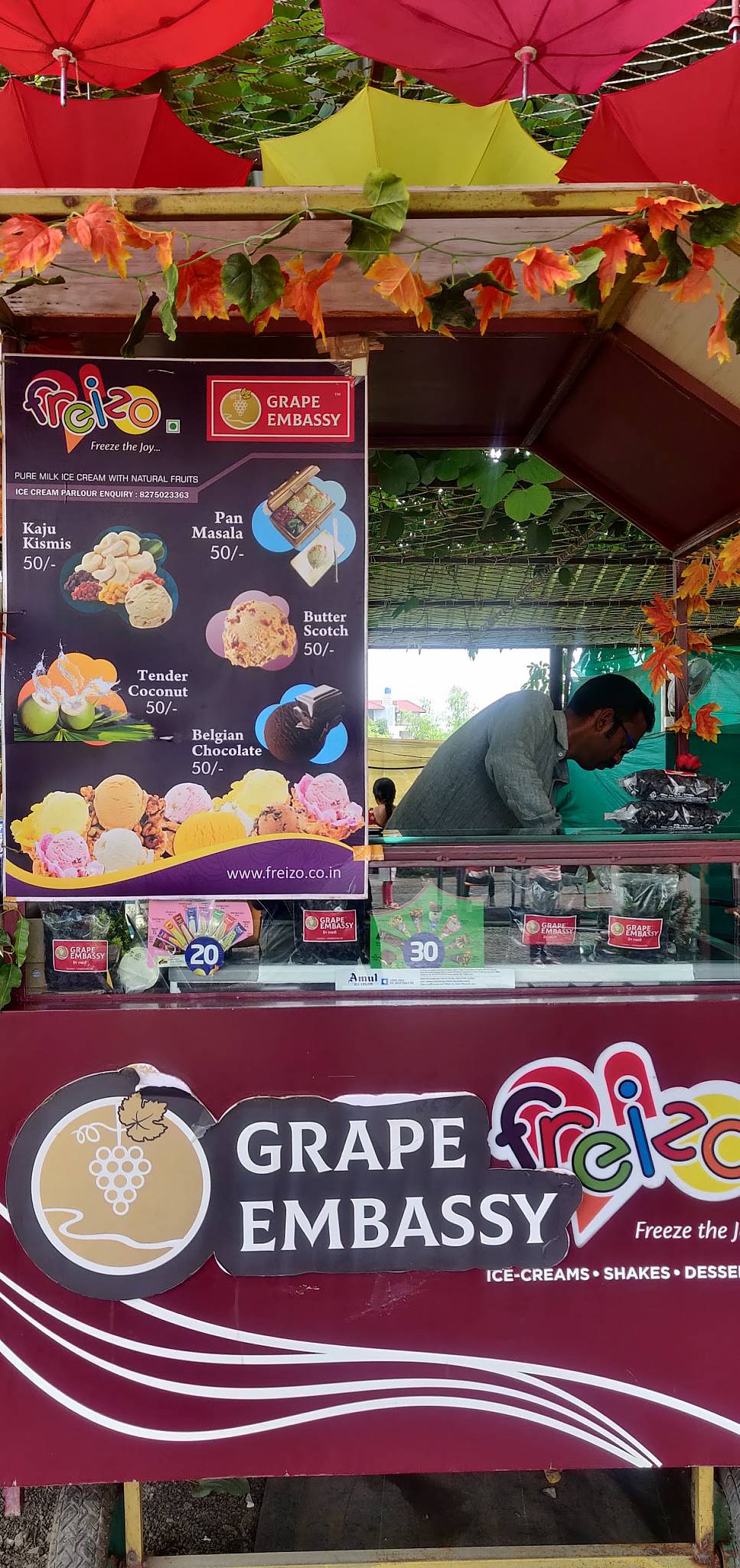 Menu at GRAPE EMBASSY & ZATKA MISAL, Nashik