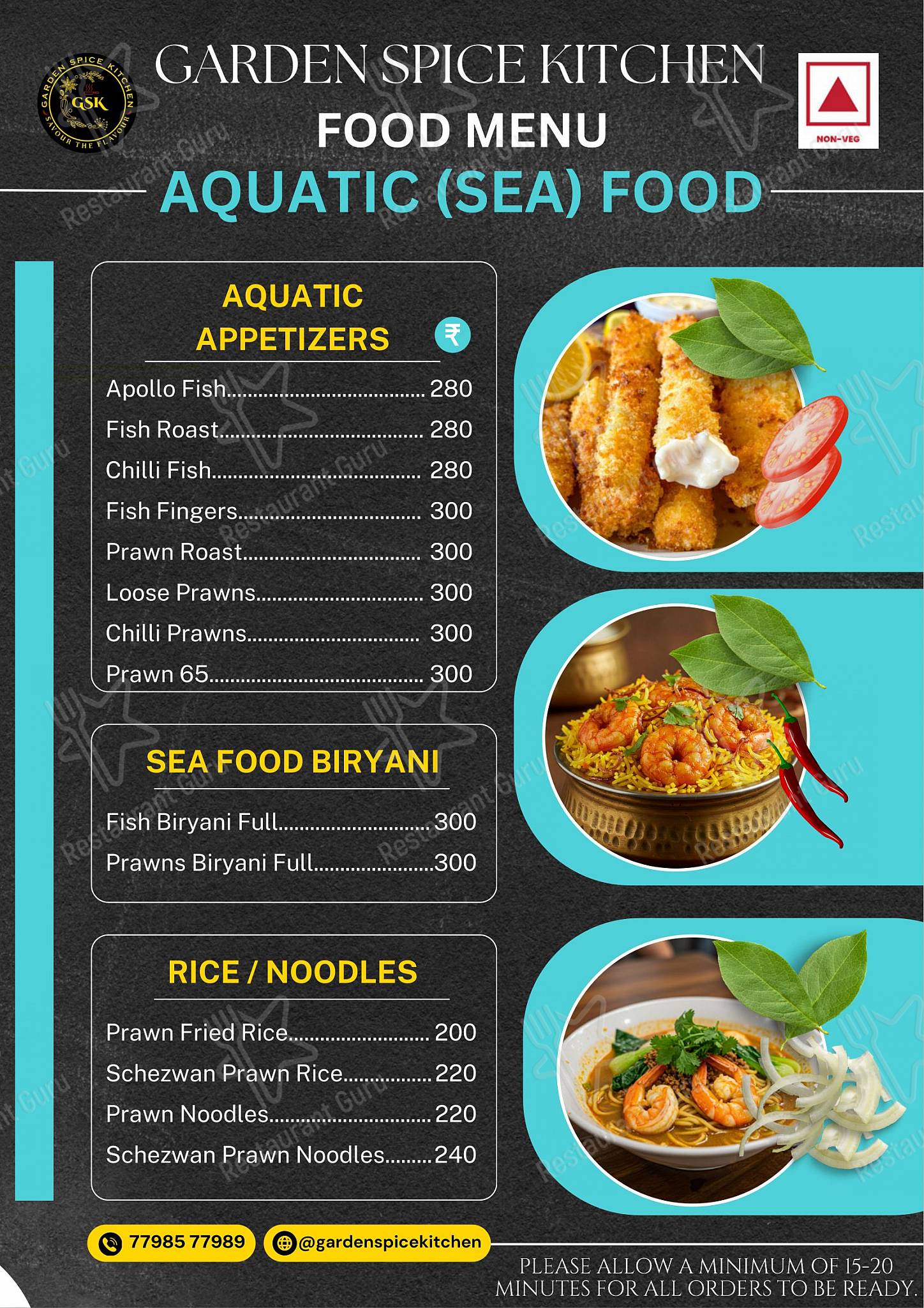 Menu at GSK Family Restaurant, Vikarabad