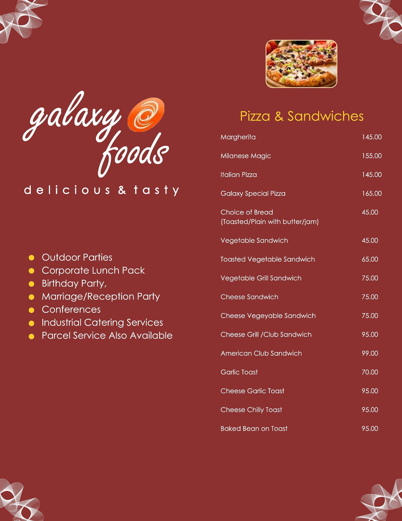Menu at Galaxy Foods,Mundra, Mundra, Galaxy Residency
