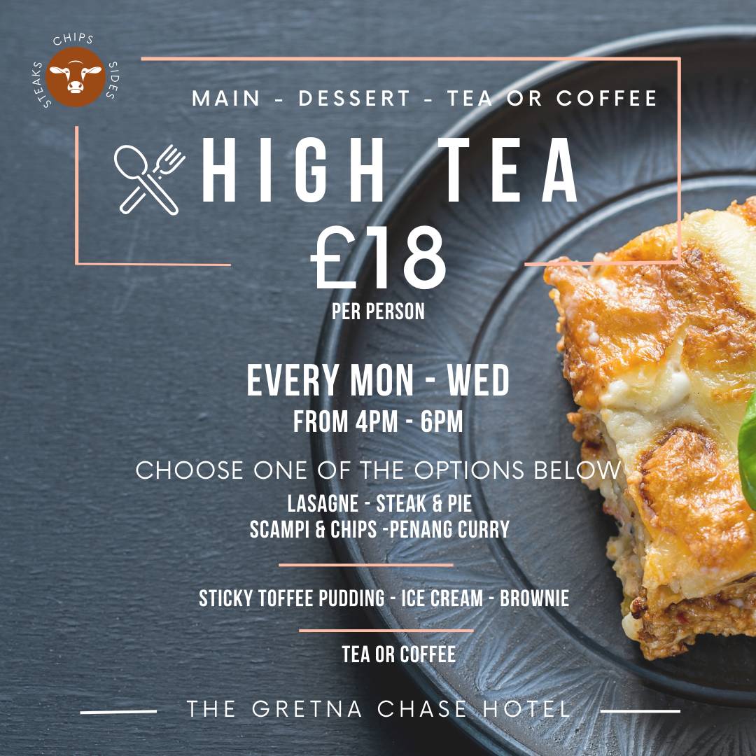 Menu at Gretna Chase Hotel pub & bar, Gretna