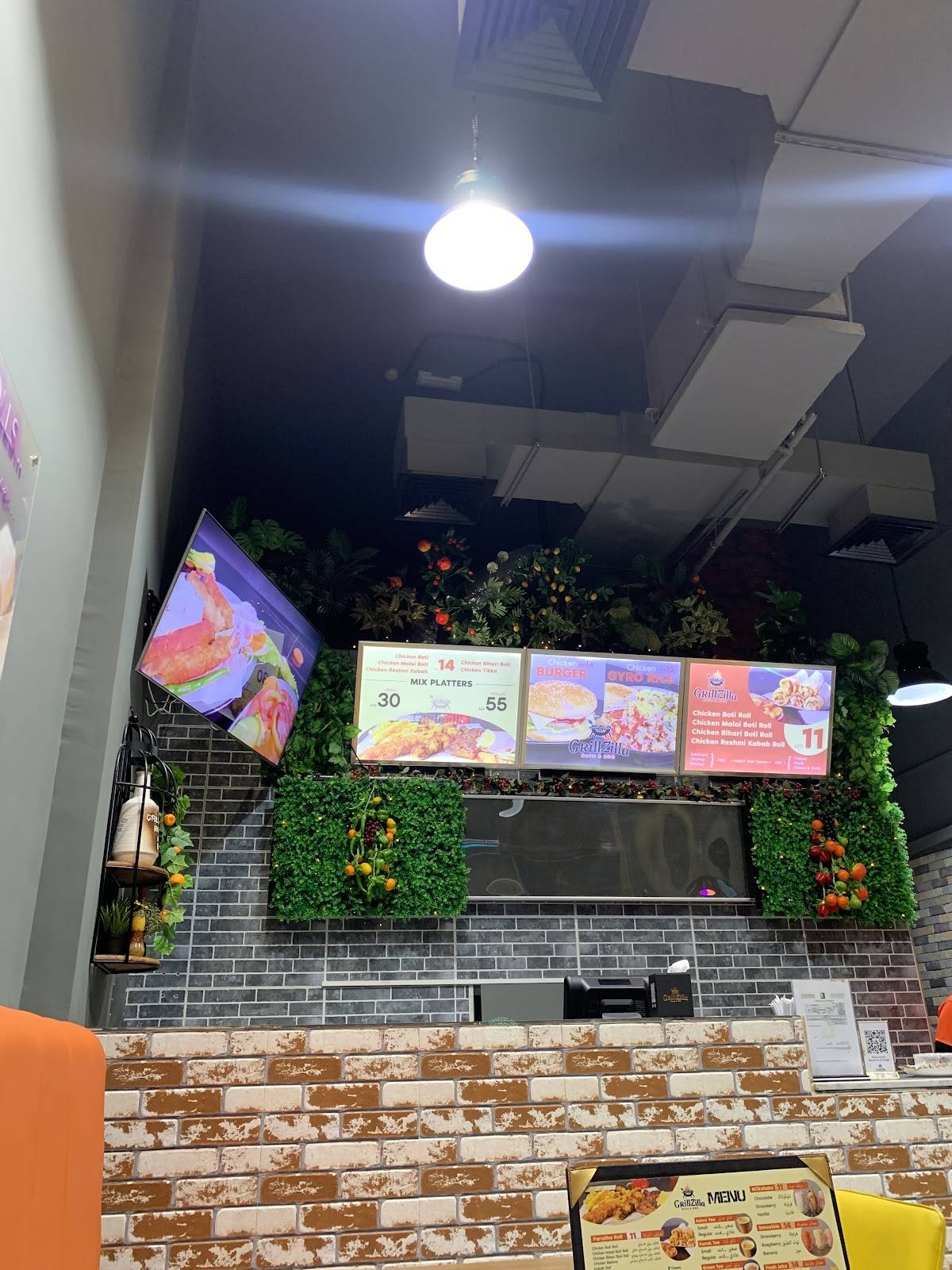 Menu at GrillZilla - rolls & BBQ, Sharjah