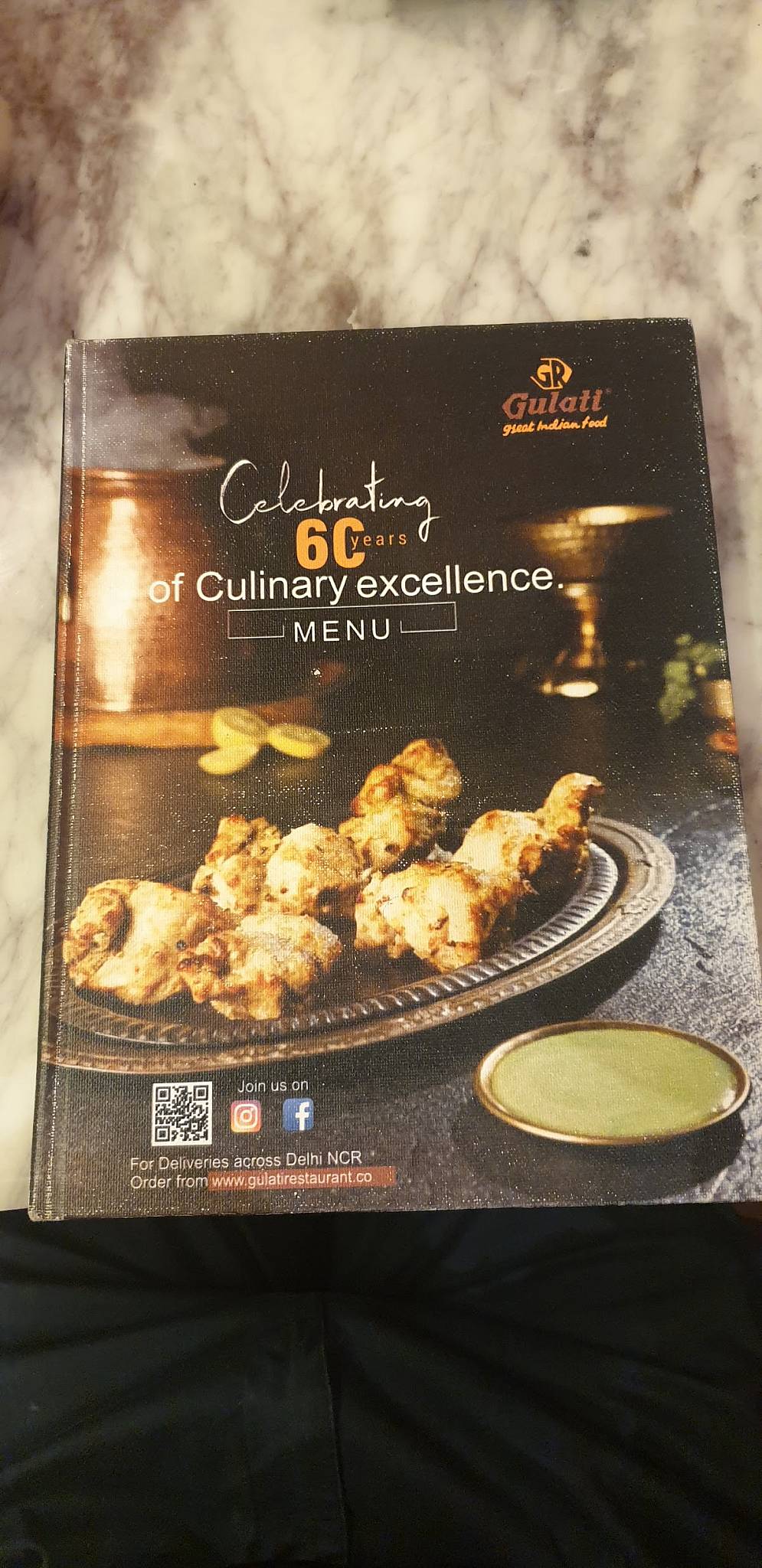 Menu at Gulati Restaurant, Gurugram, Gurugram